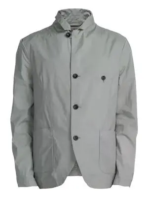 HANNES ROETHER Button-up Blazer - Grey
