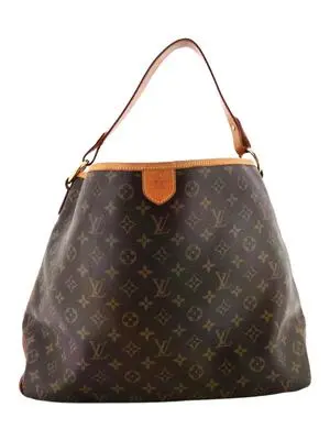 LOUIS VUITTON Monogram Canvas Mm Hobo Bag - Brown