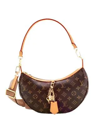 LOUIS VUITTON Looping Nm Handbag Monogram Canvas Shoulder Bag - Brown