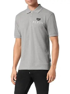 Philipp Plein Polo Shirt Men Colour Grey