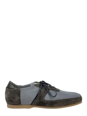 Our Legacy Vintage Two-tone Lace-up Sneakers - Silver