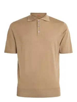 Barena Venezia Merino Polo Shirt - Brown