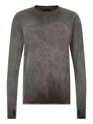 THOM KROM Thumb-hole Long-sleeve T-shirt - Grey