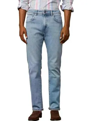 HACKETT LONDON Newburg Light-wash Jeans - Blue