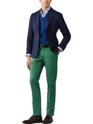HACKETT LONDON Kensington Slim-fit Chinos - Green