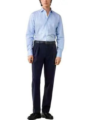 HACKETT LONDON Wide-stripe Shirt - Blue