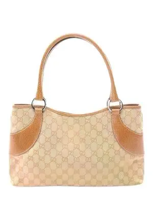 Gucci 2000s Gg Canvas Tote Bag - Neutrals