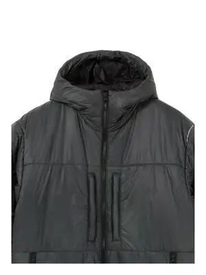 GR10K Padded Hooded Jacket - Grey