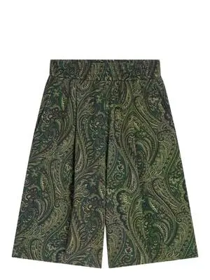 Dries Van Noten Overdyed Sweatshorts - Green