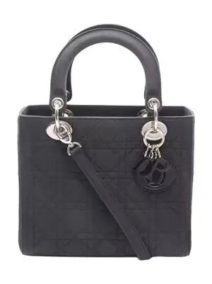 Dior Lady Cannage Handbag - Black