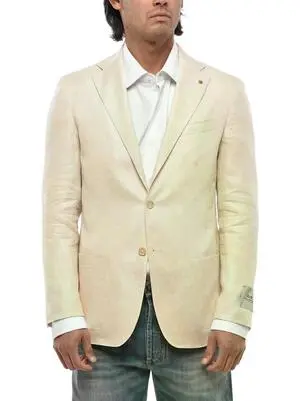 Corneliani Single-breasted Jacket - Neutrals