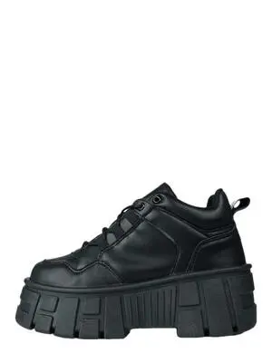 ALTERCORE Nissa Chunky-sole Sneakers - Black