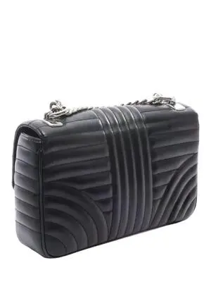 Prada 2010s Diagram Chain Shoulder Bag - Black