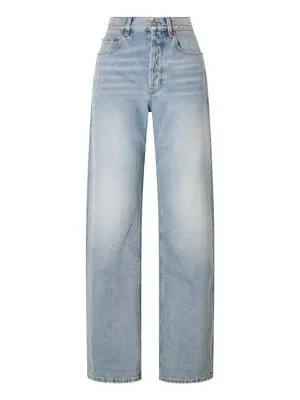 Saint Laurent Neo 90s High-rise Straight-leg Jeans - Blue