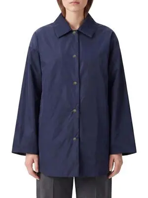 Max Mara Reversible Water-repellent Padded Trench Coat - Blue