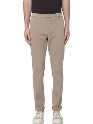 DONDUP Gaubert Slim Fit Velvet Chino Trousers - Sand