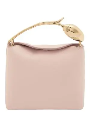 Erdem Bloom Mini Leather Top Handle Bag - Pink
