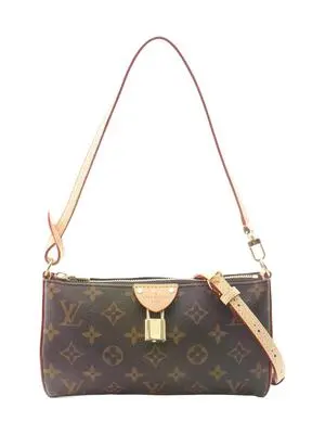 LOUIS VUITTON 2020-2026 Monogram Pochette Tirette Shoulder Bag - Brown