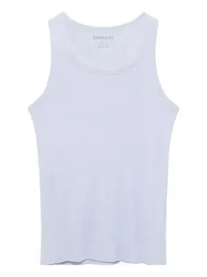 Simkhai Ribbed Knit Tank Top - Blue