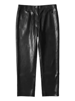Andamane Axelle Slim-fit Cropped Trousers - Black