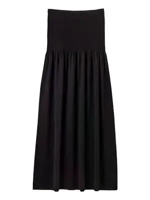 THE GARMENT Maldive Knit Maxi Skirt - Black