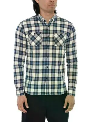 Woolrich Checked Button-down Shirt - Blue