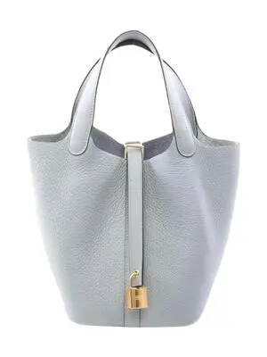 Hermès Pm Picotan Lock Handbag - Blue
