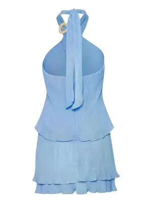BAOBAB Lira Pleated Halterneck Top - Blue