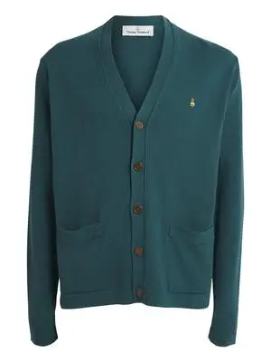 VIVIENNE WESTWOOD Alex Wool-cashmere Cardigan - Green