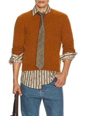 Dries Van Noten Dries Van Noten Melbourne Sweater Rust