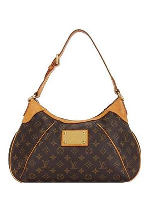 LOUIS VUITTON Monogram Thames Gm Shoulder Bag - Brown