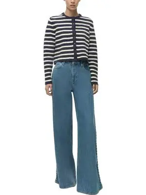 Simkhai Booker Braided Jeans - Blue