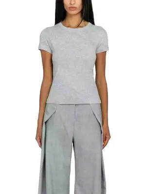 ST. AGNI Crew Neck T-shirt - Grey