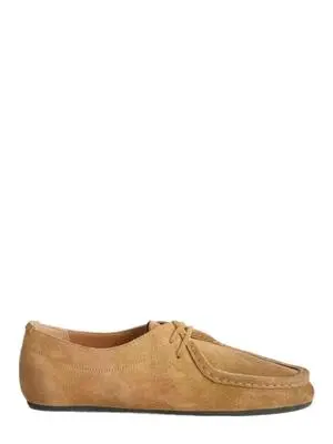 JIL SANDER Lace-up Suede Shoes - Neutrals