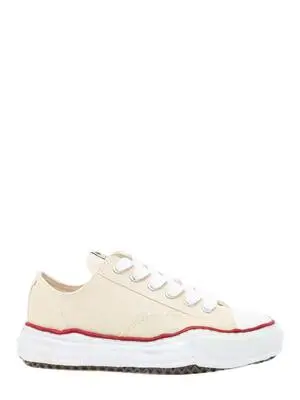 Mihara Yasuhiro Distressed Low-top Trainers - Neutrals