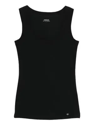 MARCCAIN Scoop Neck Sleeveless Top - Black