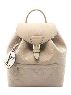 LOUIS VUITTON Monogram Empreinte Montsouris Pm Backpack - Neutrals