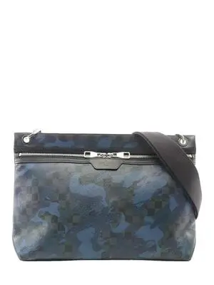 LOUIS VUITTON Damier Cobalt Camouflage Hunter Crossbody Bag - Black