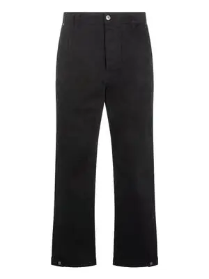 Off-White Belt-loop Trousers - Black