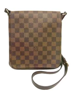 LOUIS VUITTON Damier Ebene Musette Salsa Crossbody Bag - Brown