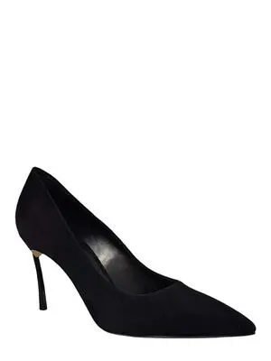 Casadei Blade Pointed-toe Stiletto Pumps - Black