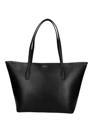 BOSS Sandy Logo Plaque Shoulder Bag - Black