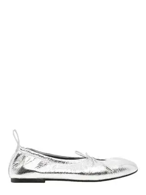 ALOHAS Rosalind Shimmer Ballet Flats - Silver