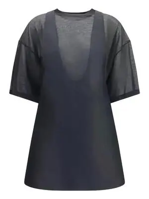 Balenciaga Hybrid T-shirt Dress - Black