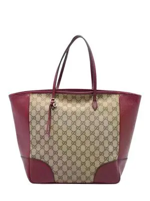 Gucci Gg Canvas Bree Tote Bag - Neutrals