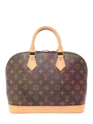 LOUIS VUITTON 1997 Monogram Alma Pm Handbag - Brown