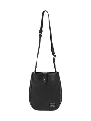 PORTER-YOSHIDA & CO Cisco Leather Shoulder Bag - Black