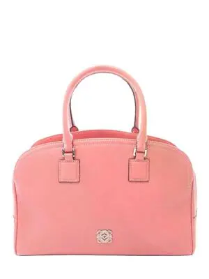 Loewe Loewe Calfskin Leather Tote Bag Pink