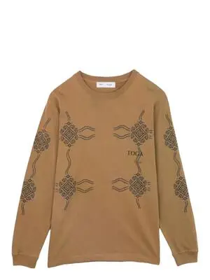 Toga Graphic-print T-shirt - Brown