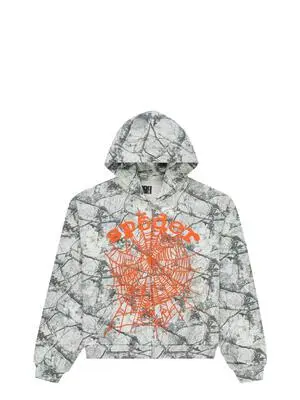 SP5DER Real Tree Og Web V2 Printed Hoodie - Grey